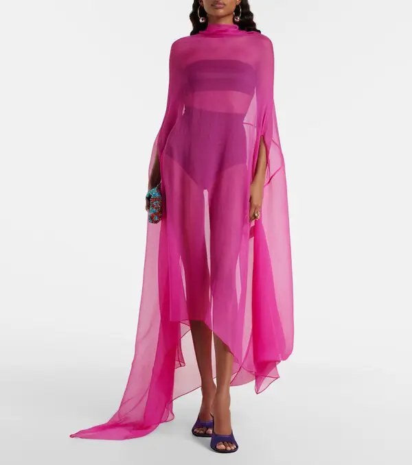 Dries Van Noten Silk Gown