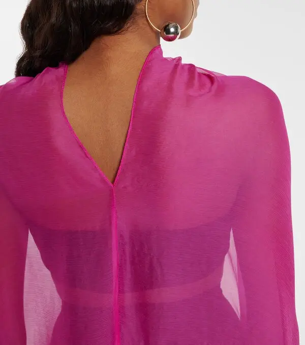 Dries Van Noten Silk Gown