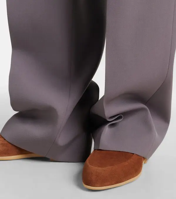 JIL SANDER Suede Loafers
