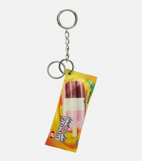 Balenciaga Sweet Treat Leather Bag Charm - Multicoloured