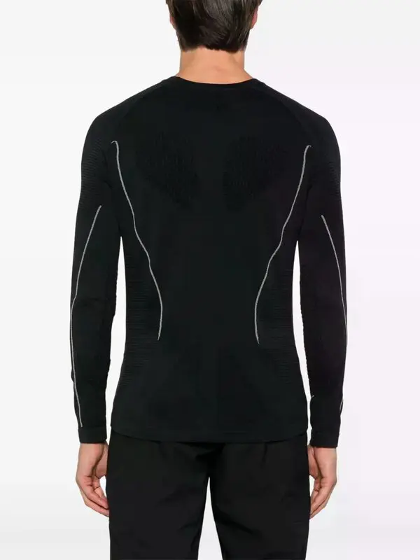 ROA Logo-detailing Crewneck Long Sleeve T-shirt
