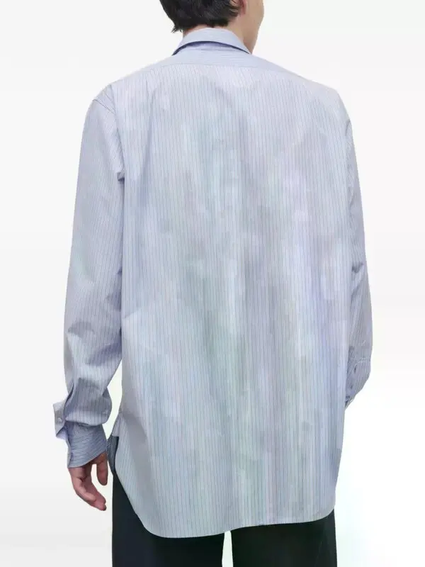 THE ROW Striped Patch-pocket Shirt