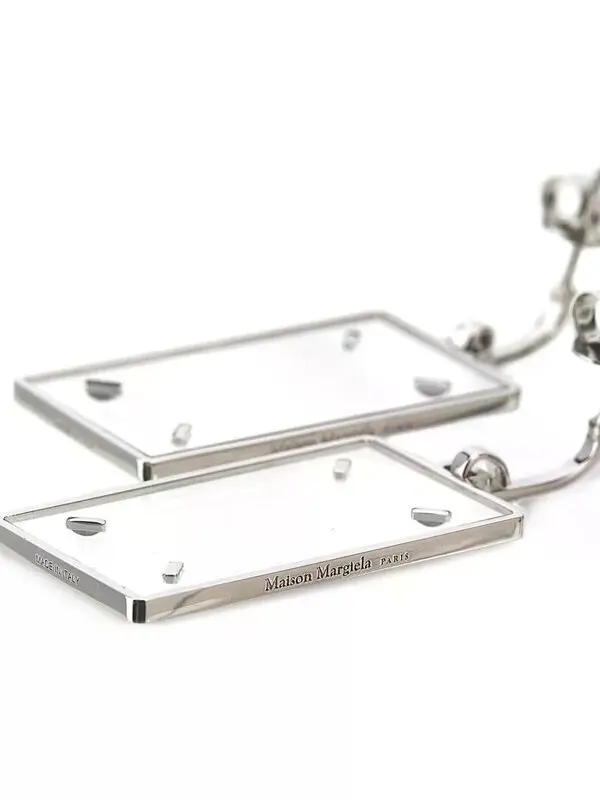 MAISON MARGIELA Four Stitches Detail Pendant Earrings