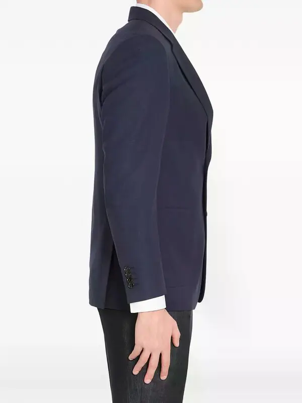 LARDINI Classic Lapels Virgin Wool Jacket