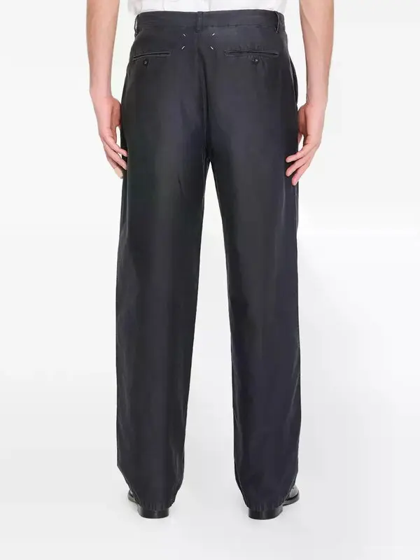 MAISON MARGIELA Pleated Wide-leg Trousers