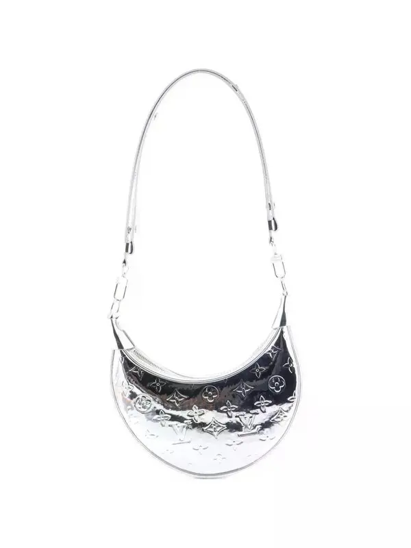 LOUIS VUITTON Loop Hobo Bag Monogram Mirror Coated Canvas Pm