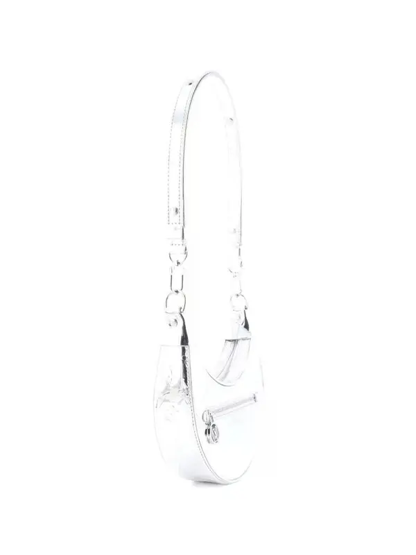 LOUIS VUITTON Loop Hobo Bag Monogram Mirror Coated Canvas Pm