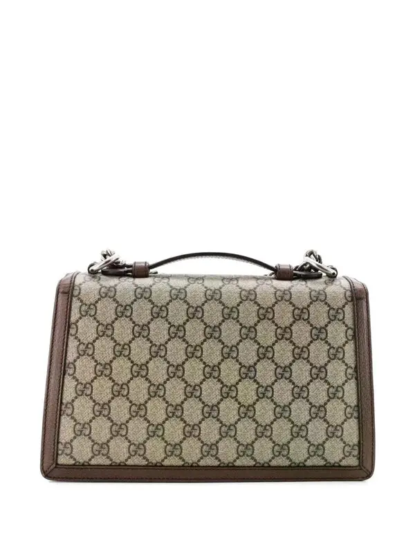Gucci Dionysus Gg Coated Canvas Small Satchel - Brown