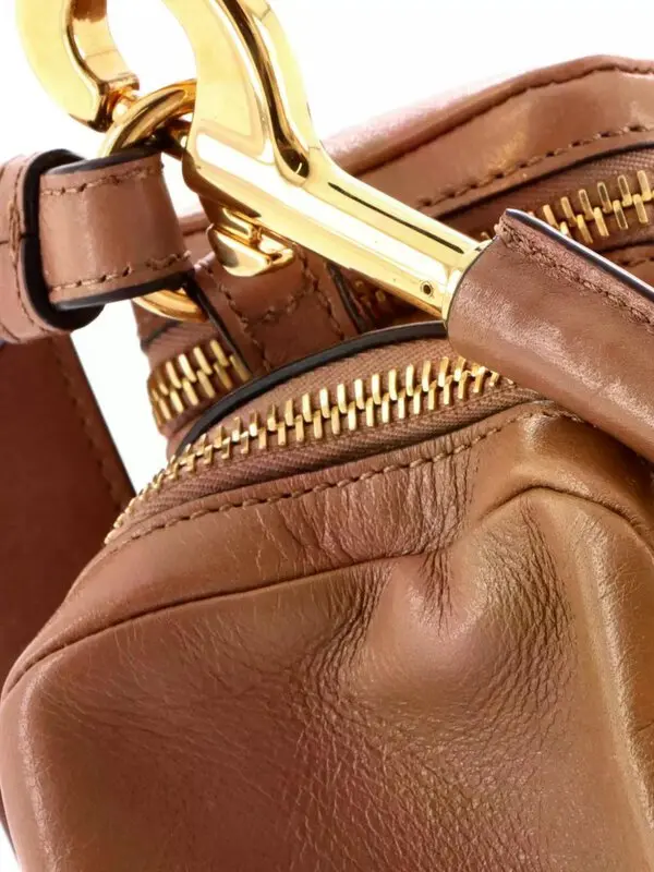 Chloé Buckle Zip Camera Bag Leather Small Crossbody Bag