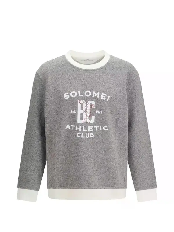 Brunello Cucinelli Graphic Print Sweatshirt
