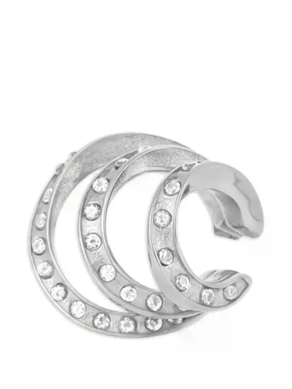 YPARIS Ridley Star S Stone Ear Cuff - Silver