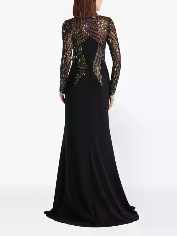 Tadashi Shoji Sequin Embellished Maxi Dress