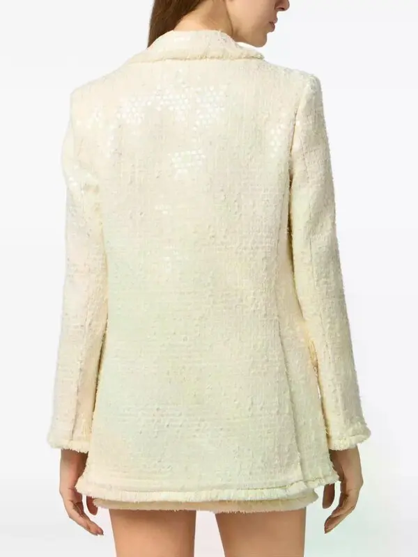 Philipp Plein Paillettes Tweed Blazer