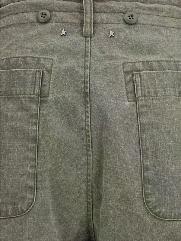 GOLDEN GOOSE Drawstring Pocket Jeans - Grey