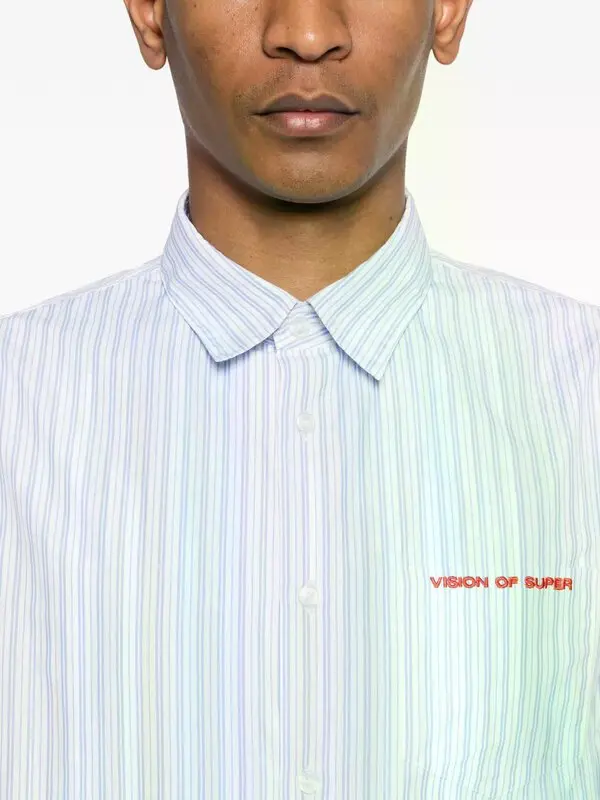 VISION OF SUPER Striped Shirt