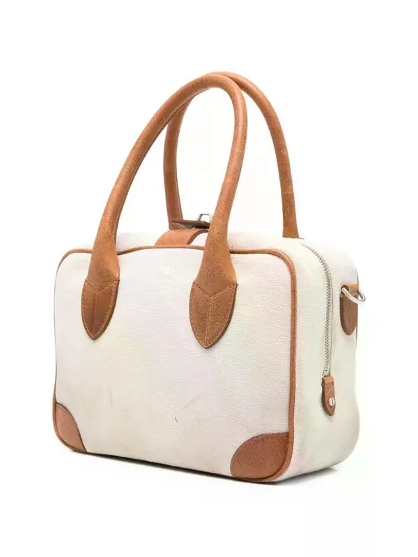GOLDEN GOOSE Canvas Tote Bag With Silver-tone Hardware