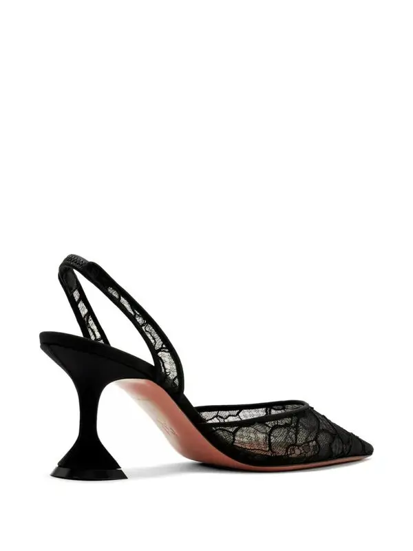 Amina Muaddi Holli Slingback Pumps