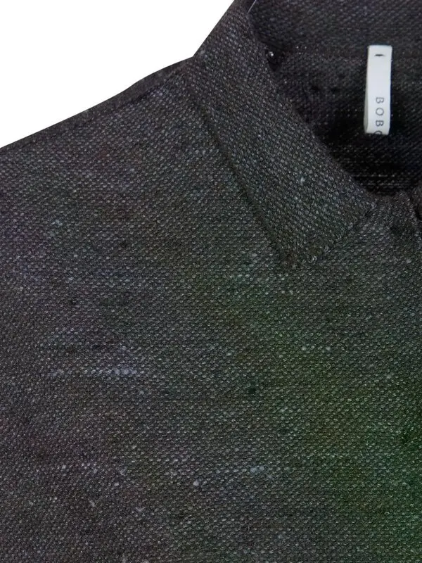 BOBOUTIC Collared Silk Shirt