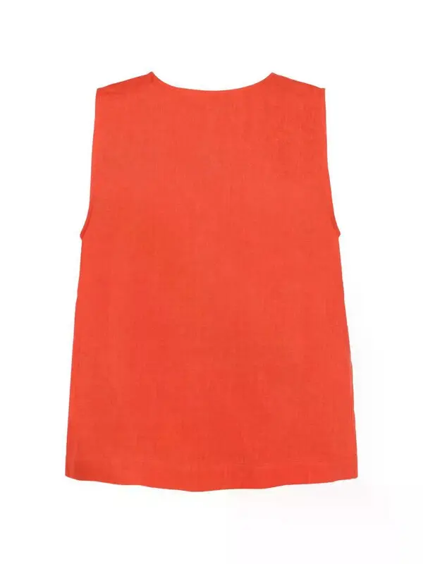 ERES Sleeveless Top With Round Neck
