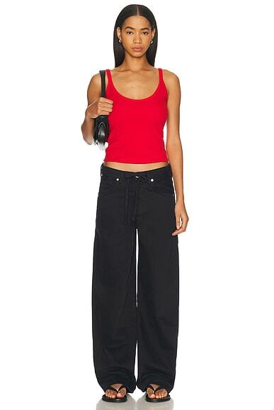 GRLFRND U-neck Tank - Red