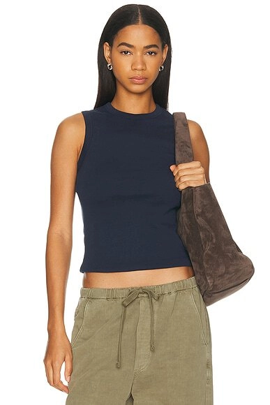 GRLFRND Muscle Tank - Navy