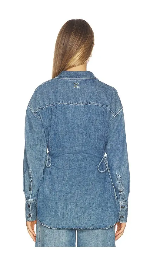 Closed Waisted Strap Blouse