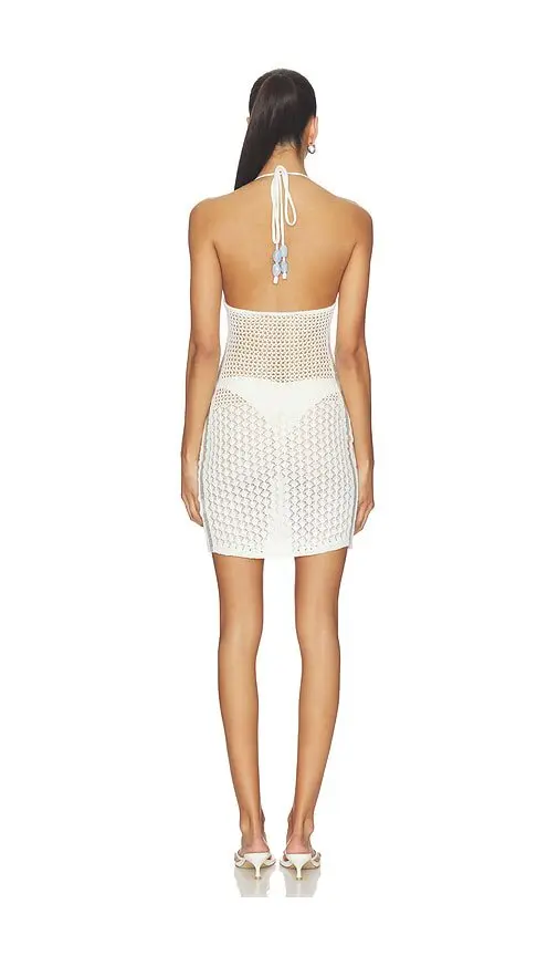 I.AM.GIA Kaci Mini Dress Crochet Halterneck