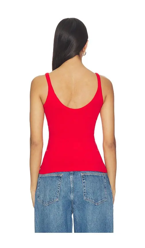 GRLFRND U-neck Tank - Red