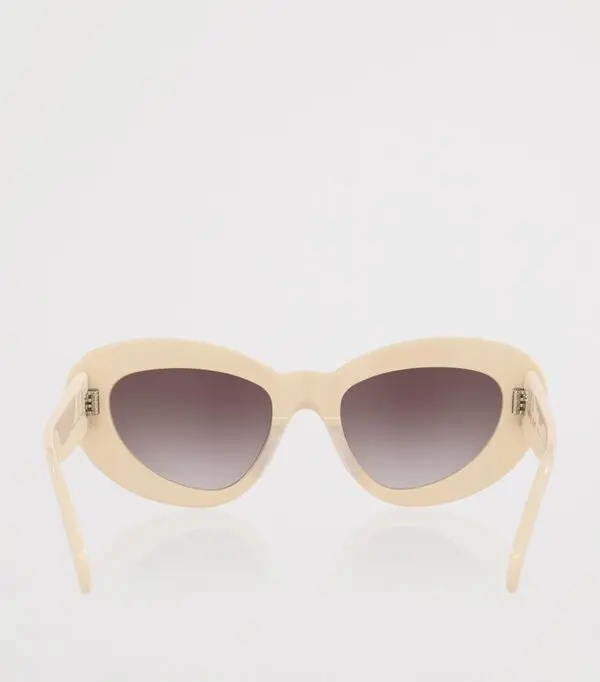 Celine Oversized Cat Eye 3 Dots Sunglasses
