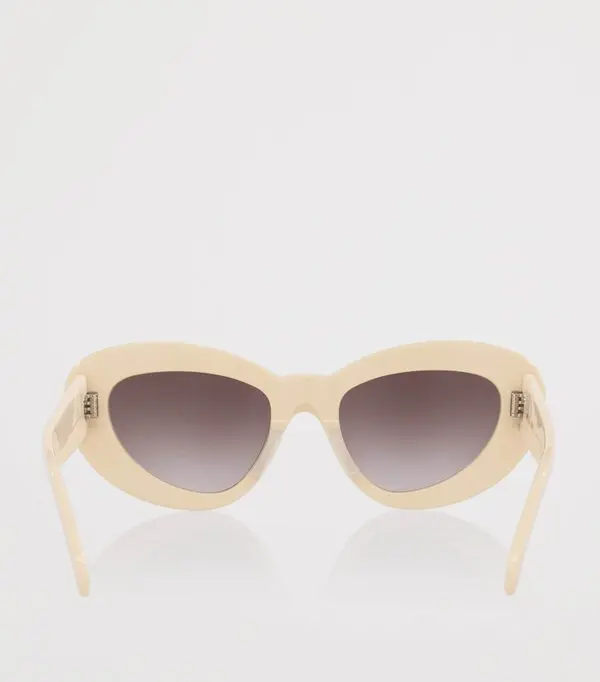 Celine Oversized Cat Eye 3 Dots Sunglasses