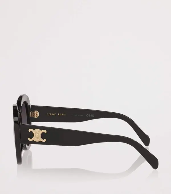 Celine Acetate Triomphe Butterfly Sunglasses Cl40317u