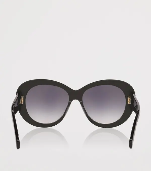 Celine Acetate Triomphe Butterfly Sunglasses Cl40317u