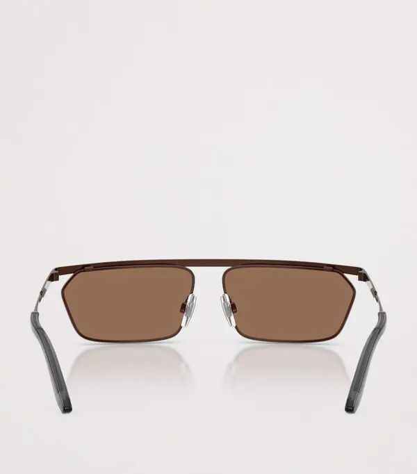 Dolce & Gabbana Rectangular Metal Sunglasses