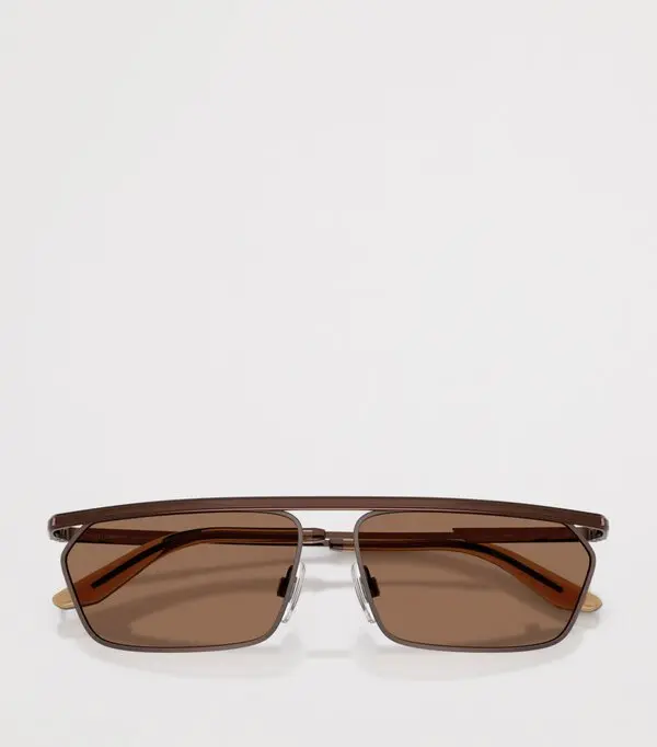 Dolce & Gabbana Rectangular Metal Sunglasses