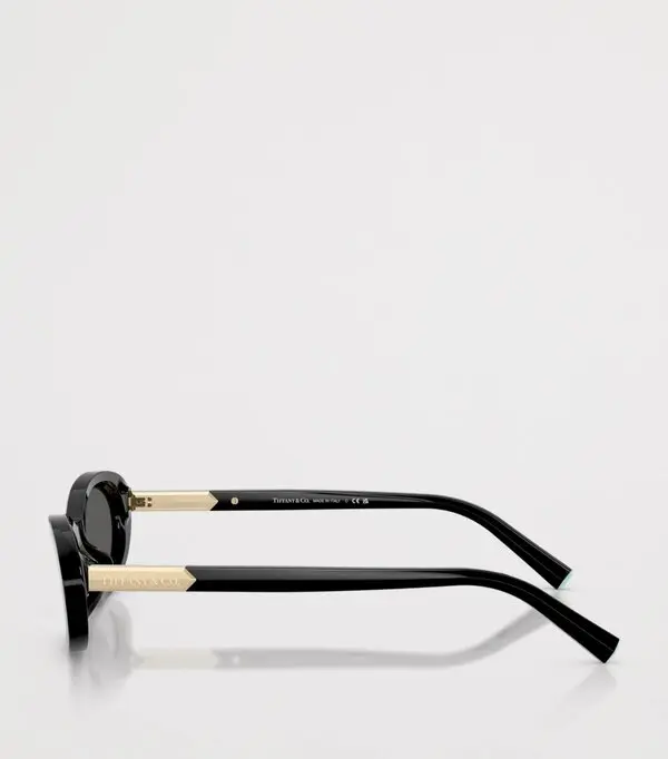 Tiffany & Co. Acetate Oval Sunglasses
