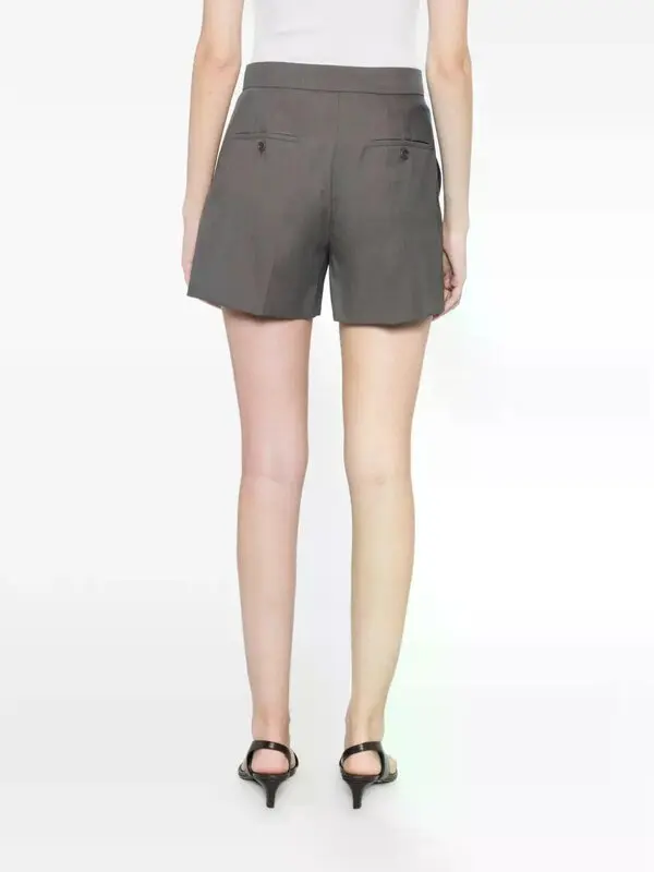 Max Mara Button Wool Shorts
