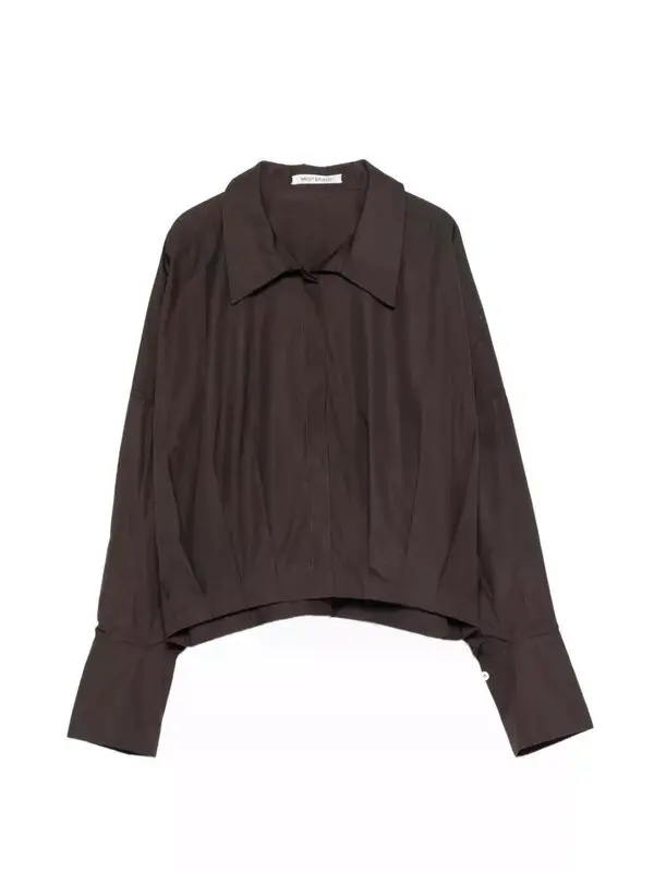 Mark Kenly Domino Tan Saina Collared Shirt