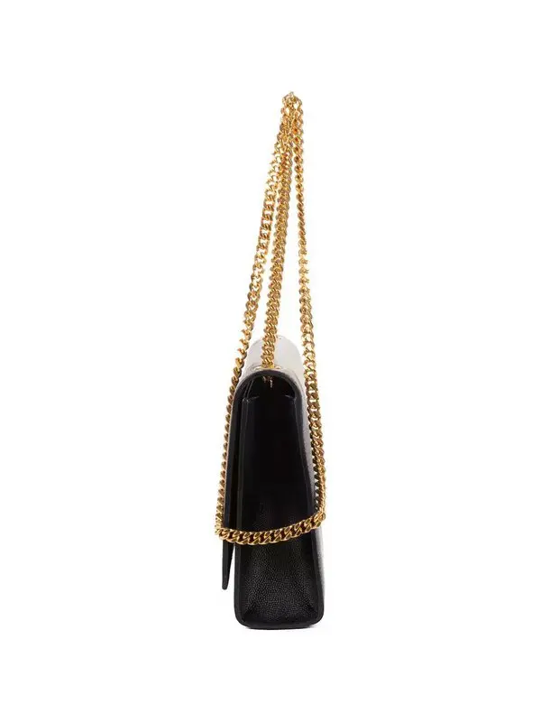 Saint Laurent Kate Chain-strap Leather Shoulder Bag - Black