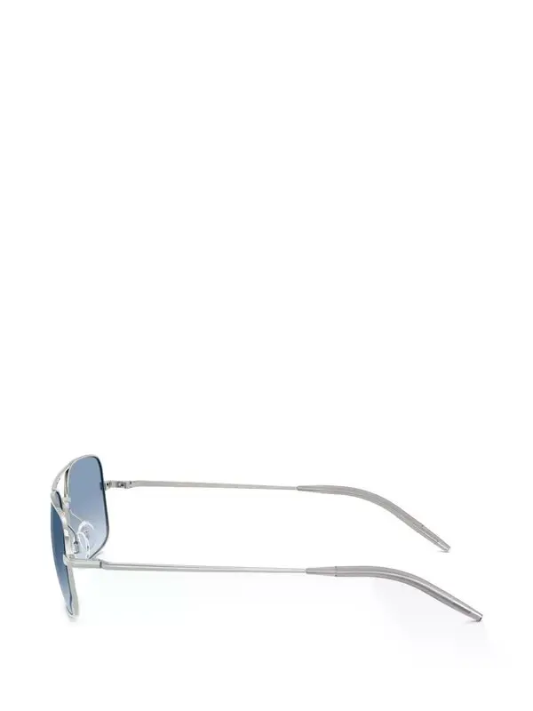 Oliver Spencer Victory Ii Rectangle Frame Sunglasses