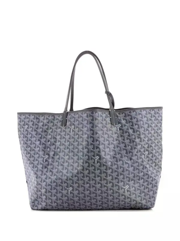 Goyard Saint Louis Coated Canvas Gm Tote Bag - Grey