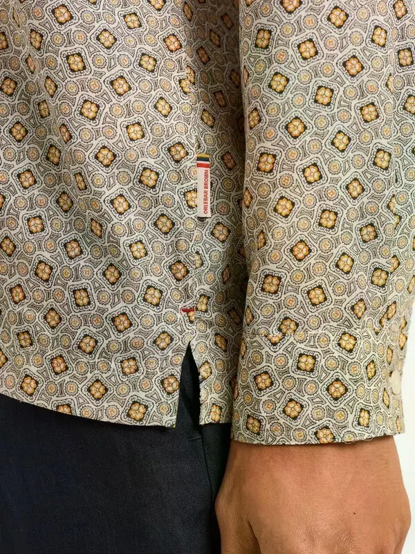 Orlebar Brown Ridley Patterned V-neck T-shirt