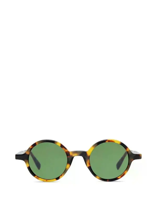 GIGI STUDIOS Greta Round Sunglasses - Brown