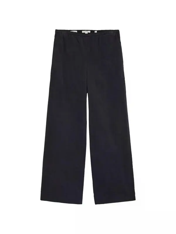 Vince Palazzo Pants Wide Leg, Textured - Grey