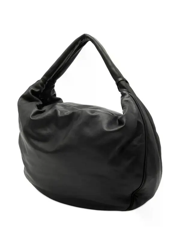 Loewe 2009 Leather Padlock Calle Hobo Bag