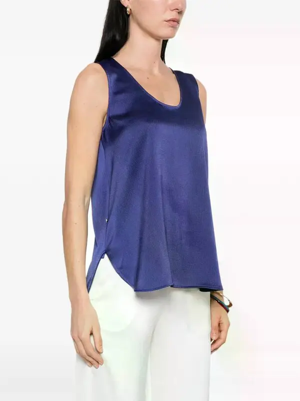 Calvin Klein Sleeveless Scoop Neck Blouse