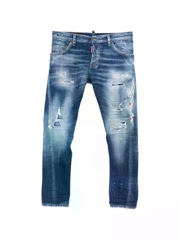 Dsquared2 Distressed Denim Jeans