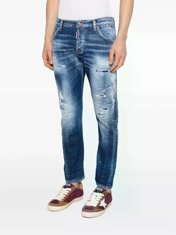 Dsquared2 Distressed Denim Jeans