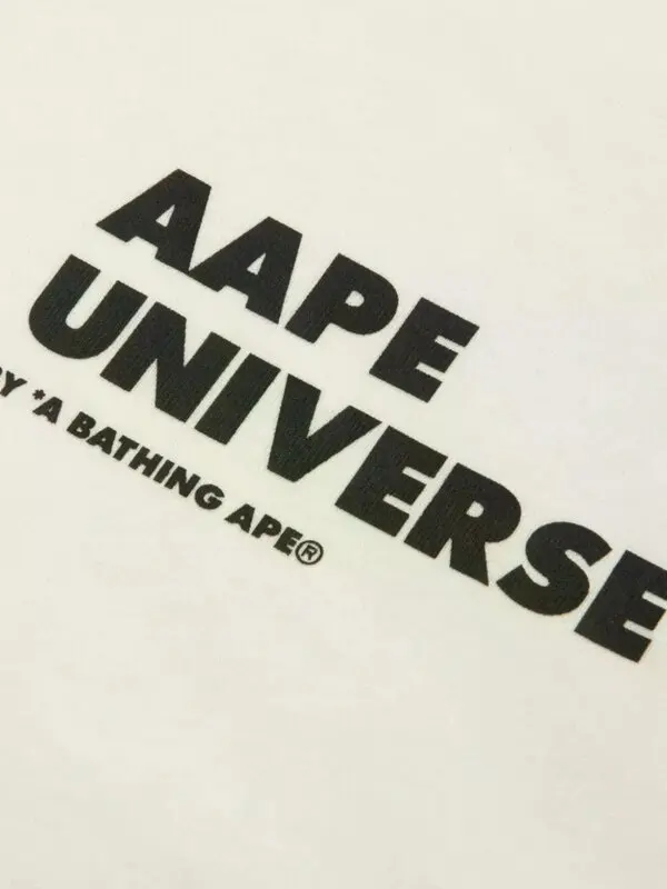 AAPE BY *A BATHING APE Appliqué Polo Shirt