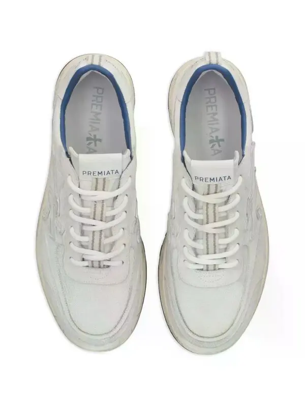 Premiata Logo Lettering Running Sneakers