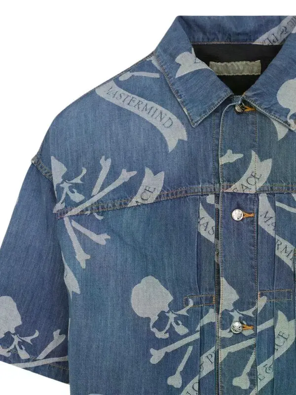 MASTERMIND WORLD Skull Print Shirt